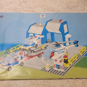 Vintage LEGO Coastguard Coastal Rescue Base 1989 Near Complete W ...