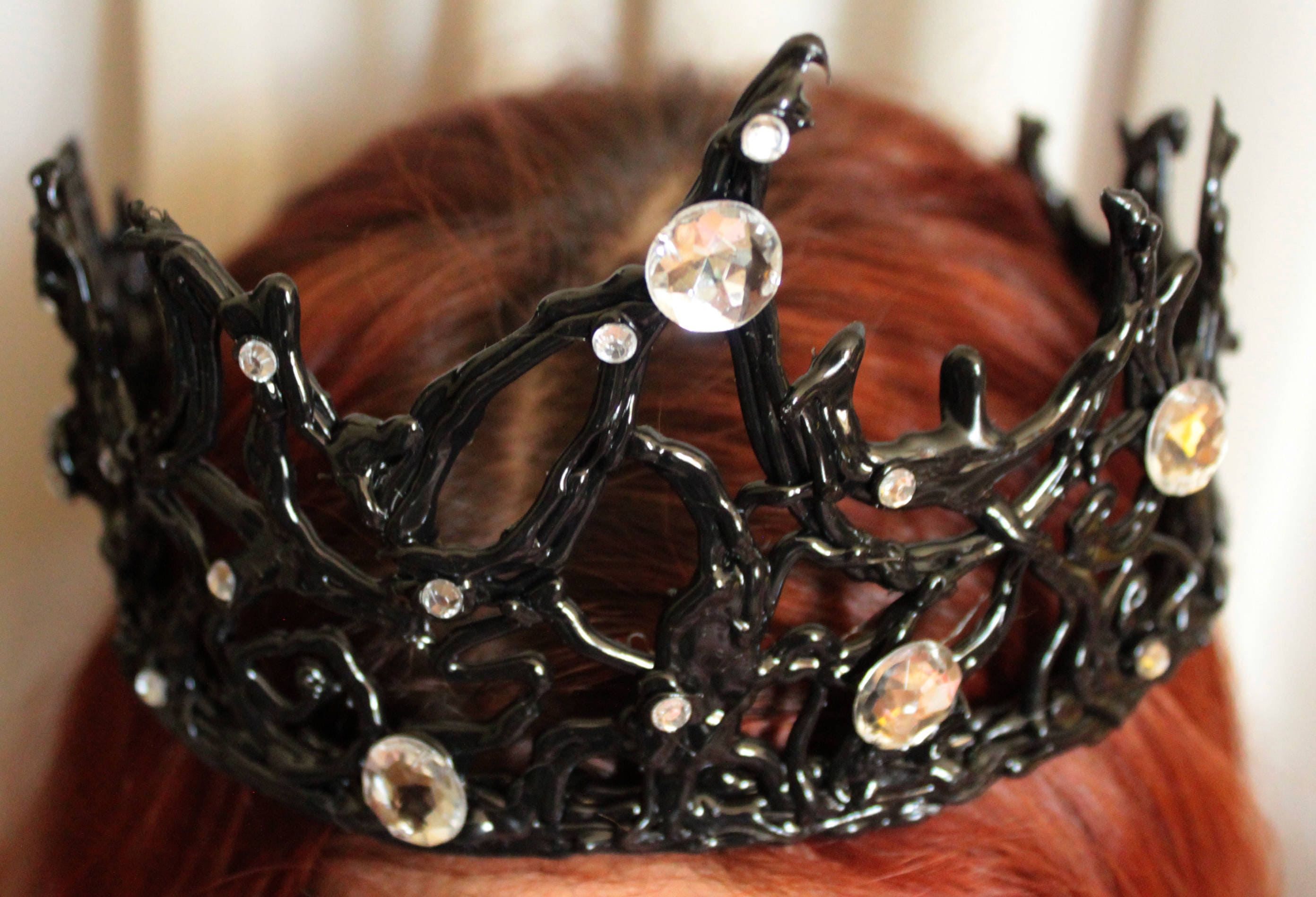 Evil Queen, Dark Fairy Crown, Gothic Crown, Dark Wedding Tiara ...