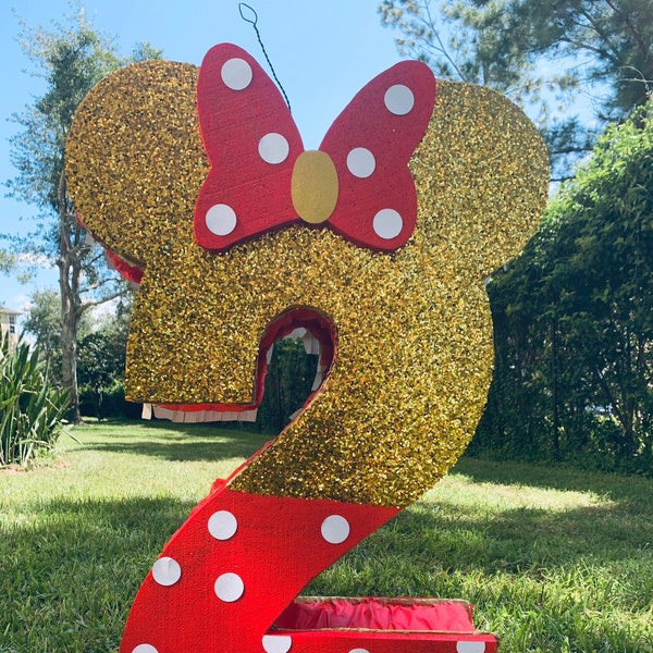 Minnie Mouse Pinata - Etsy