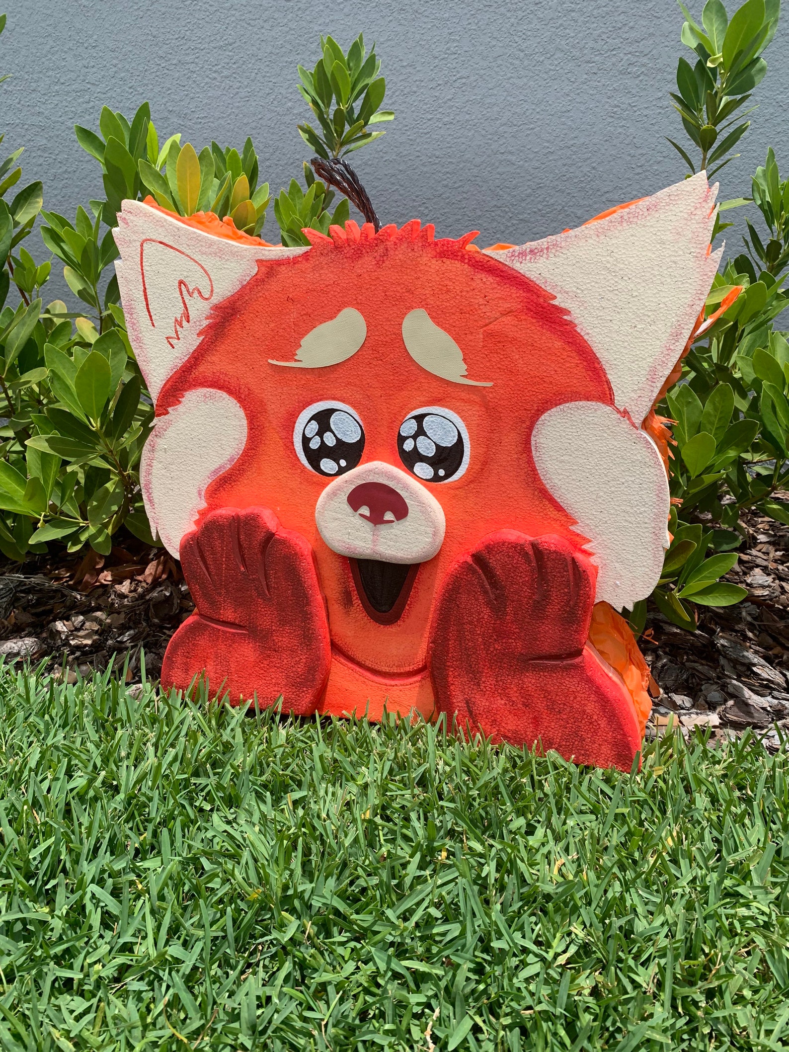 Pinata TUTRNING RED Pinata PANDA Rojo Personalizada Pinata - Etsy España