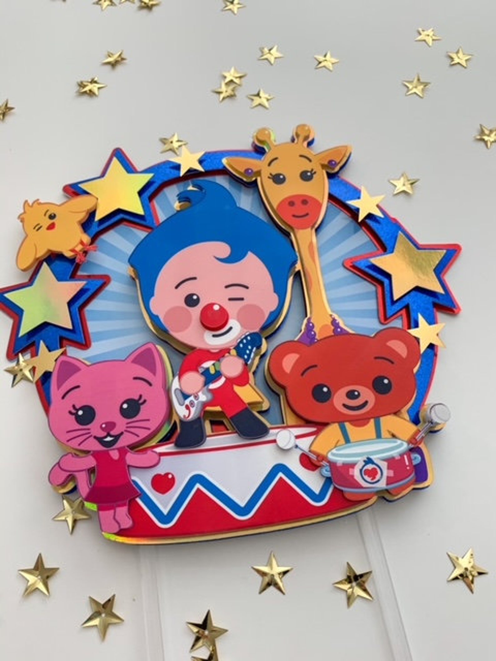 Cake Topper Plim Plim Topper De Pastel Plim Plim Birthday - Etsy Canada