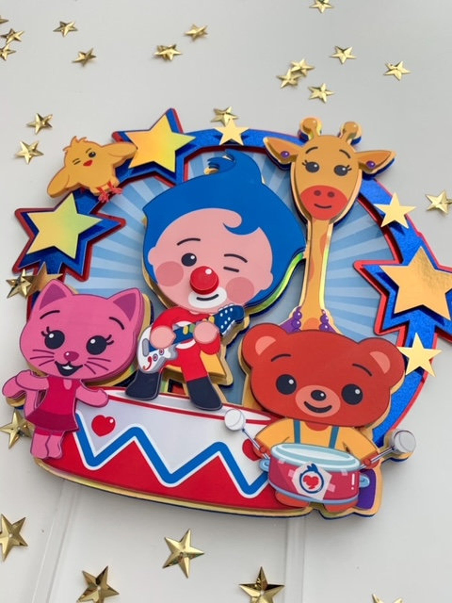 Cake Topper Plim Plim Topper De Pastel Plim Plim Birthday - Etsy Canada