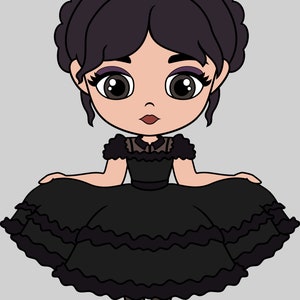 WEDNESDAY ADDAMS PIÑATA Merlina Piñata Wednesday Addams - Etsy