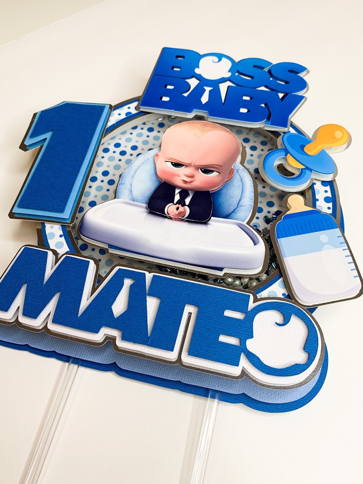 Baby Boss One Cake Topper | canoeracing.org.uk