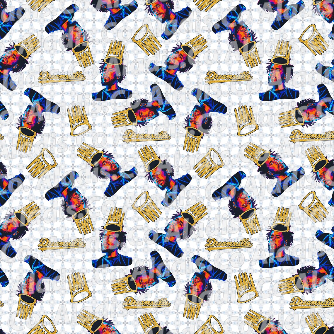 Seamless J Cole Files Seamless J Cole Pattern J Cole J | Etsy