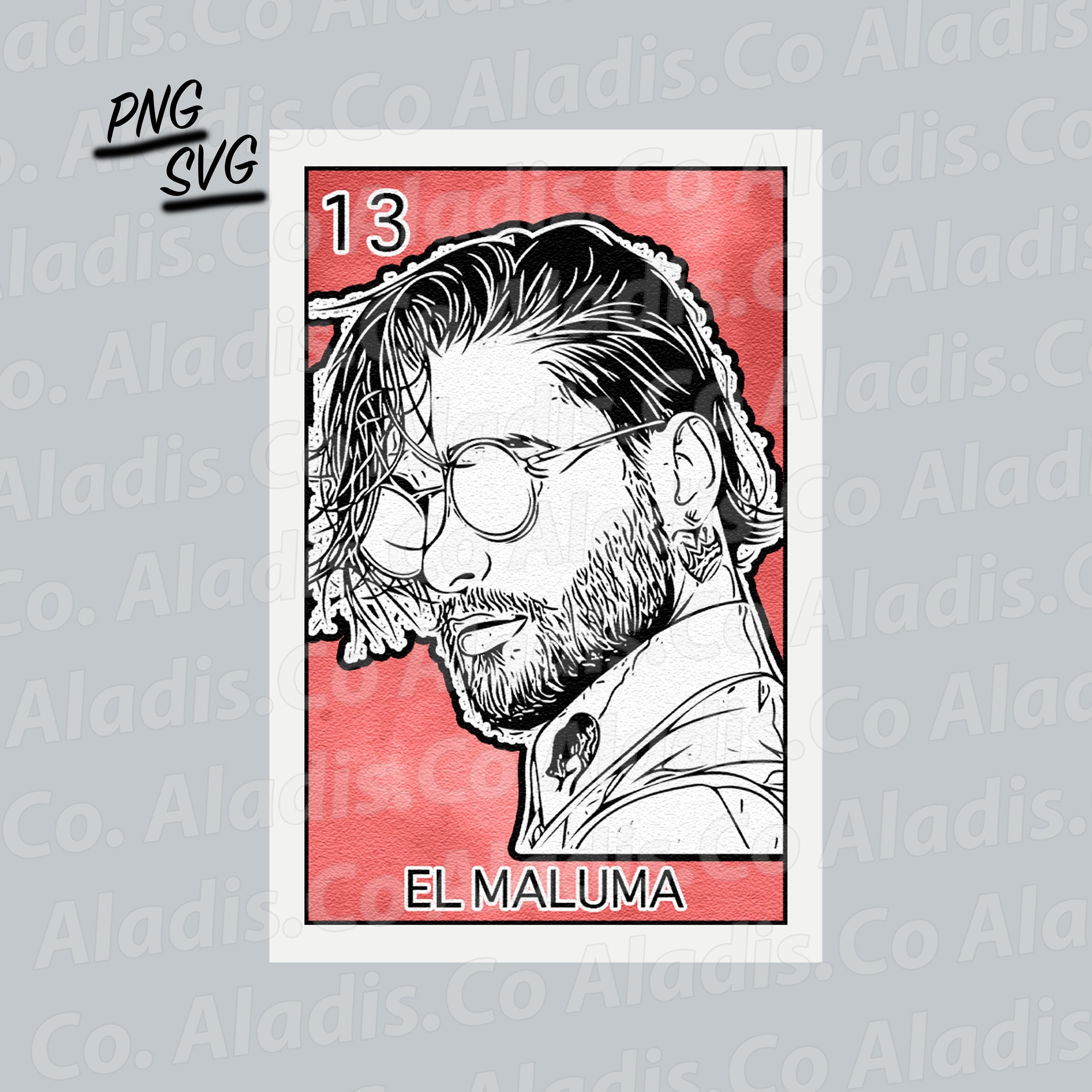 Maluma Loteria Card Loteria Card Maluma Mexican Loteria | Etsy