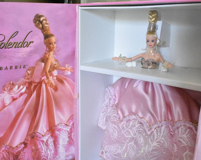 Limited Edition Pink Splendor Barbie NRFB - Etsy