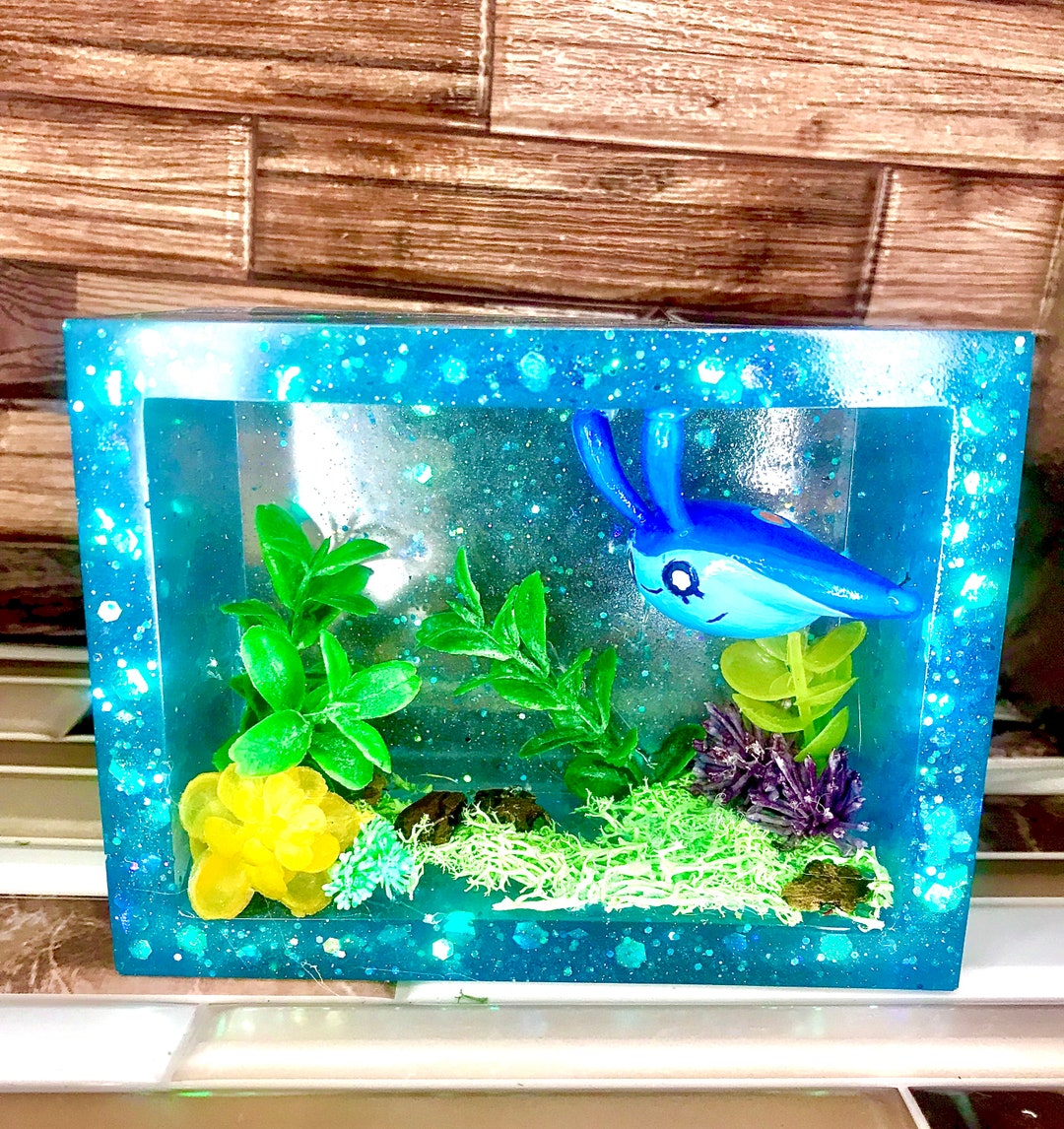 Mantyke Pokémon Terrarium, Desk Display Shelf Decoration POKEMON GIFT ...