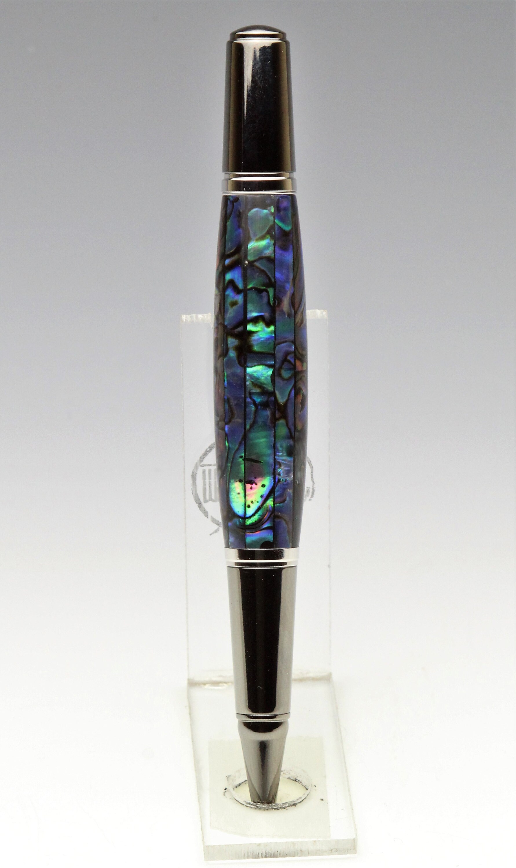 Blue Abalone Ballpoint Twist Pen | Etsy