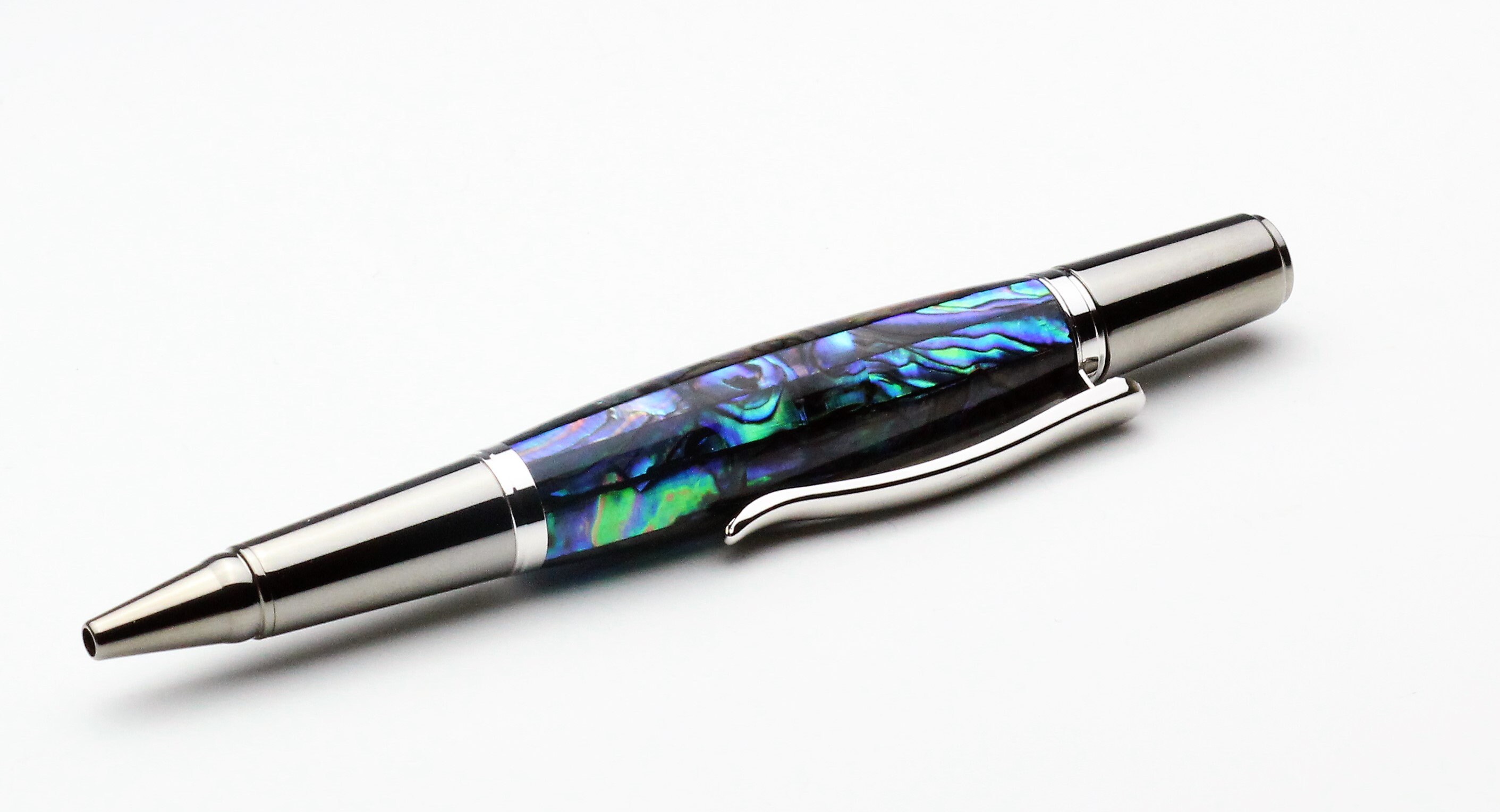 Blue Abalone Ballpoint Twist Pen | Etsy