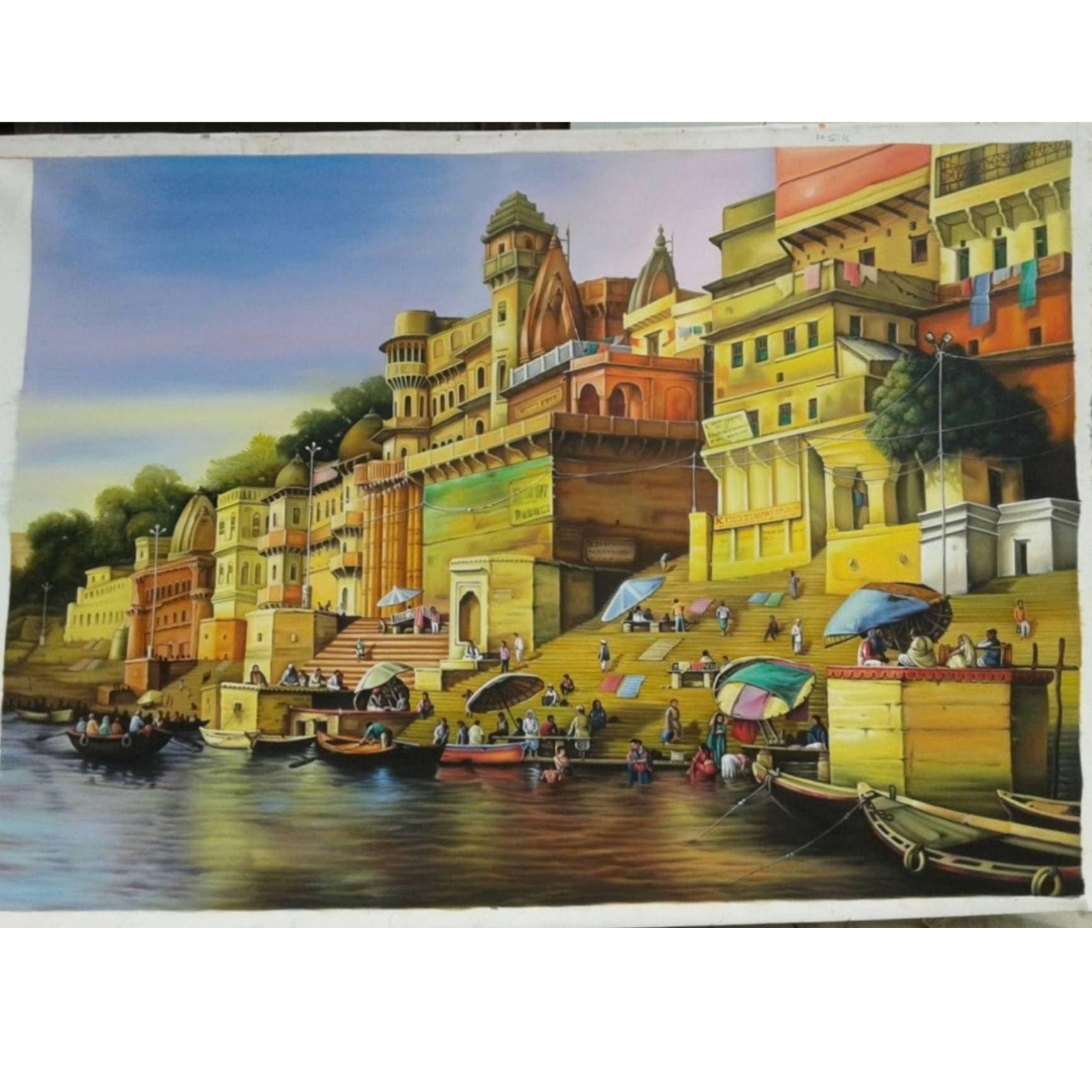 Oil Landscape Painting, Monument Painting,oil Wall Decor, Custom ...