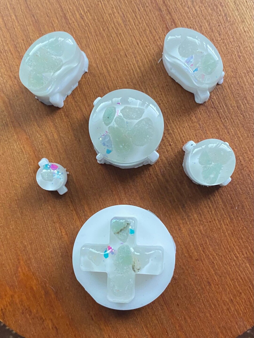 Bald Gamecube Controller Buttons Bald Resin Gamecube Buttons Bald Resin ...