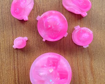 Bald Gamecube Controller Buttons Bald Resin Gamecube Buttons Bald Resin ...