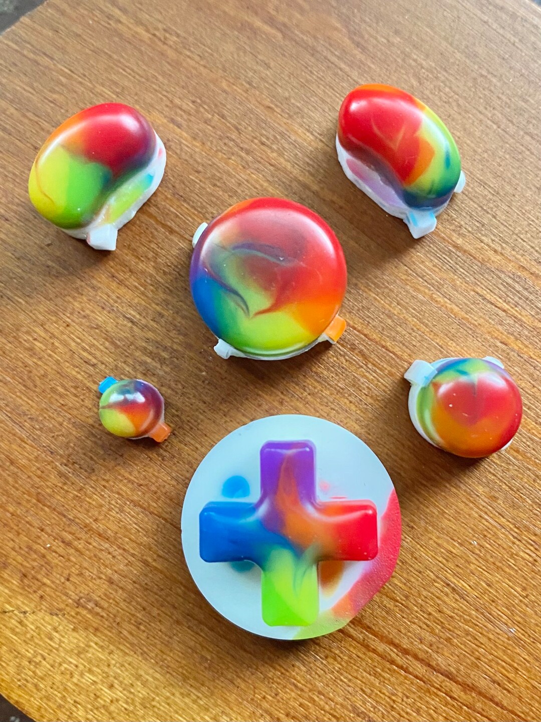 B-grade Bald Gamecube Controller Buttons B-grade Baldresin Gamecube ...