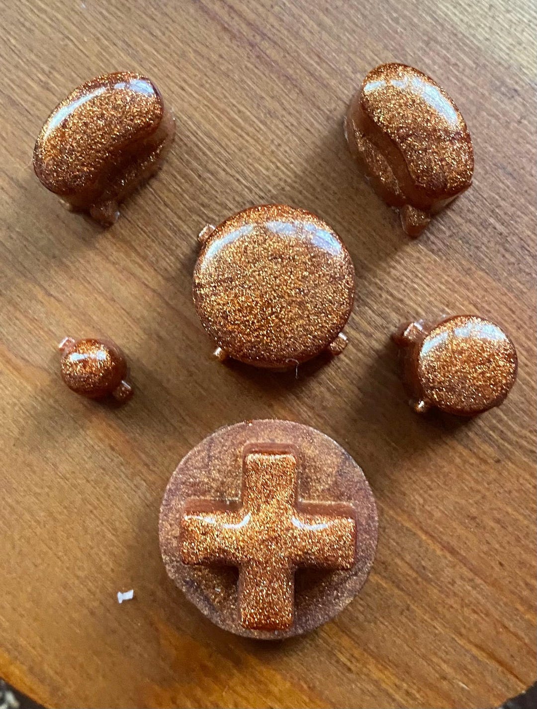 Bald Gamecube Controller Buttons Bald Resin Gamecube Buttons Bald Resin ...