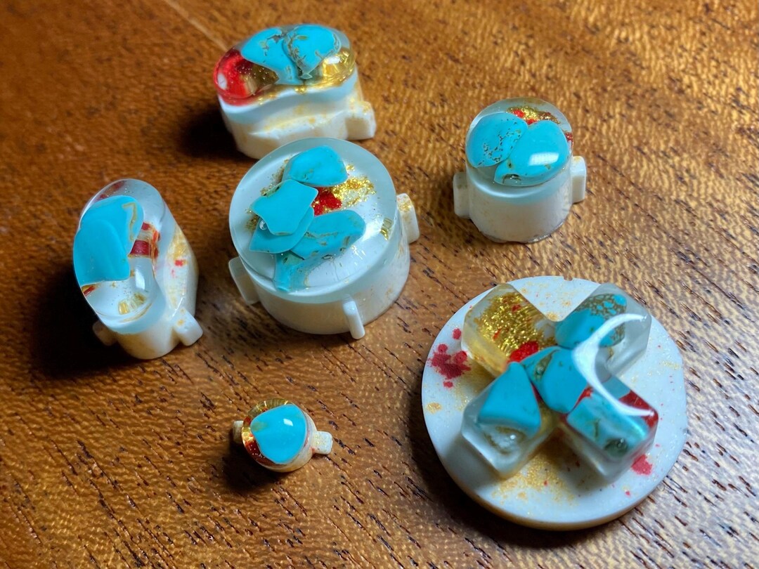 Bald Gamecube Controller Buttons | Bald Resin Gamecube Buttons | Bald ...