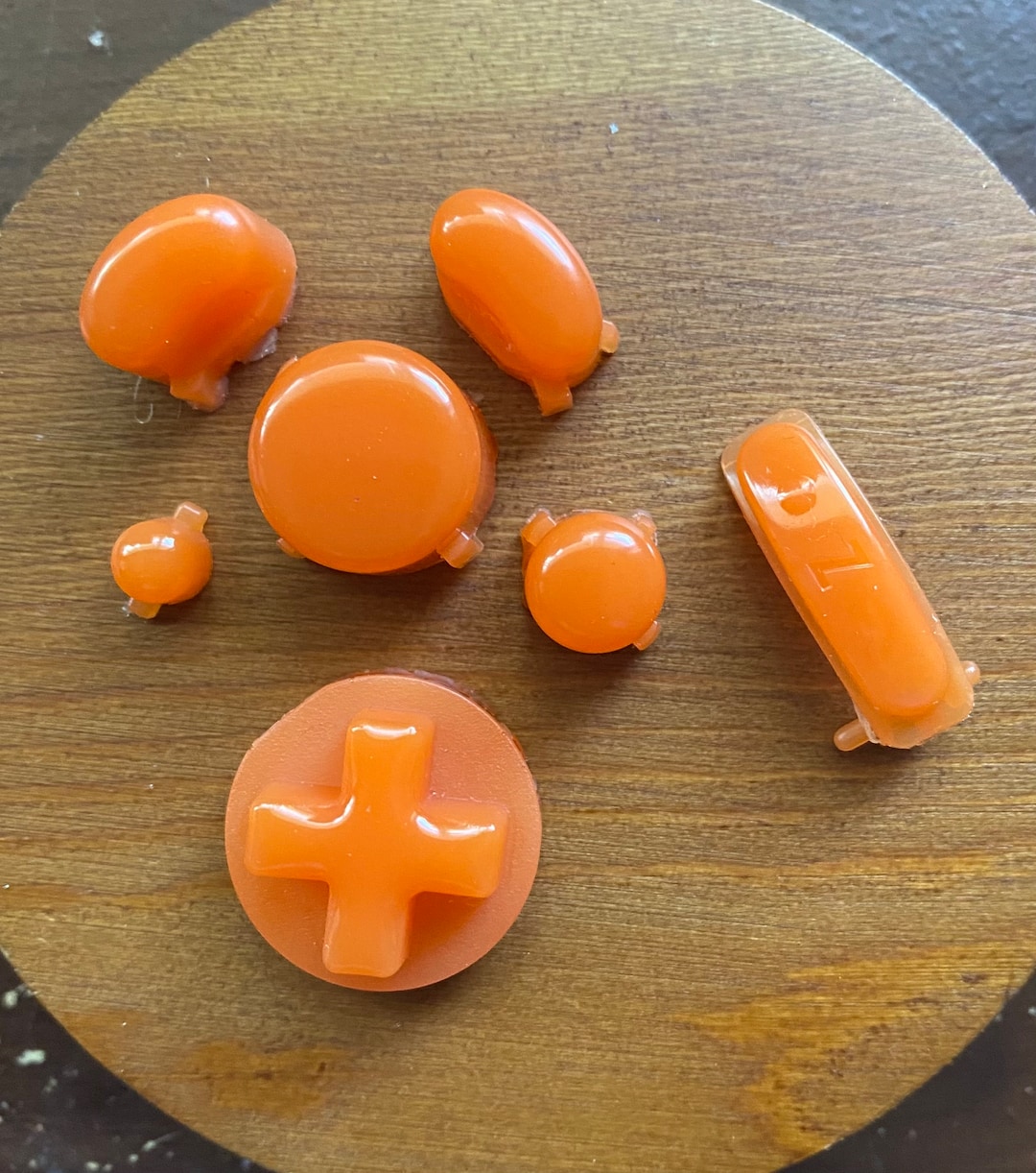 Bald Gamecube Controller Buttons Bald Resin Gamecube Buttons - Etsy