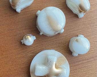 Bald Gamecube Controller Buttons Bald Resin Gamecube Buttons Bald Resin ...