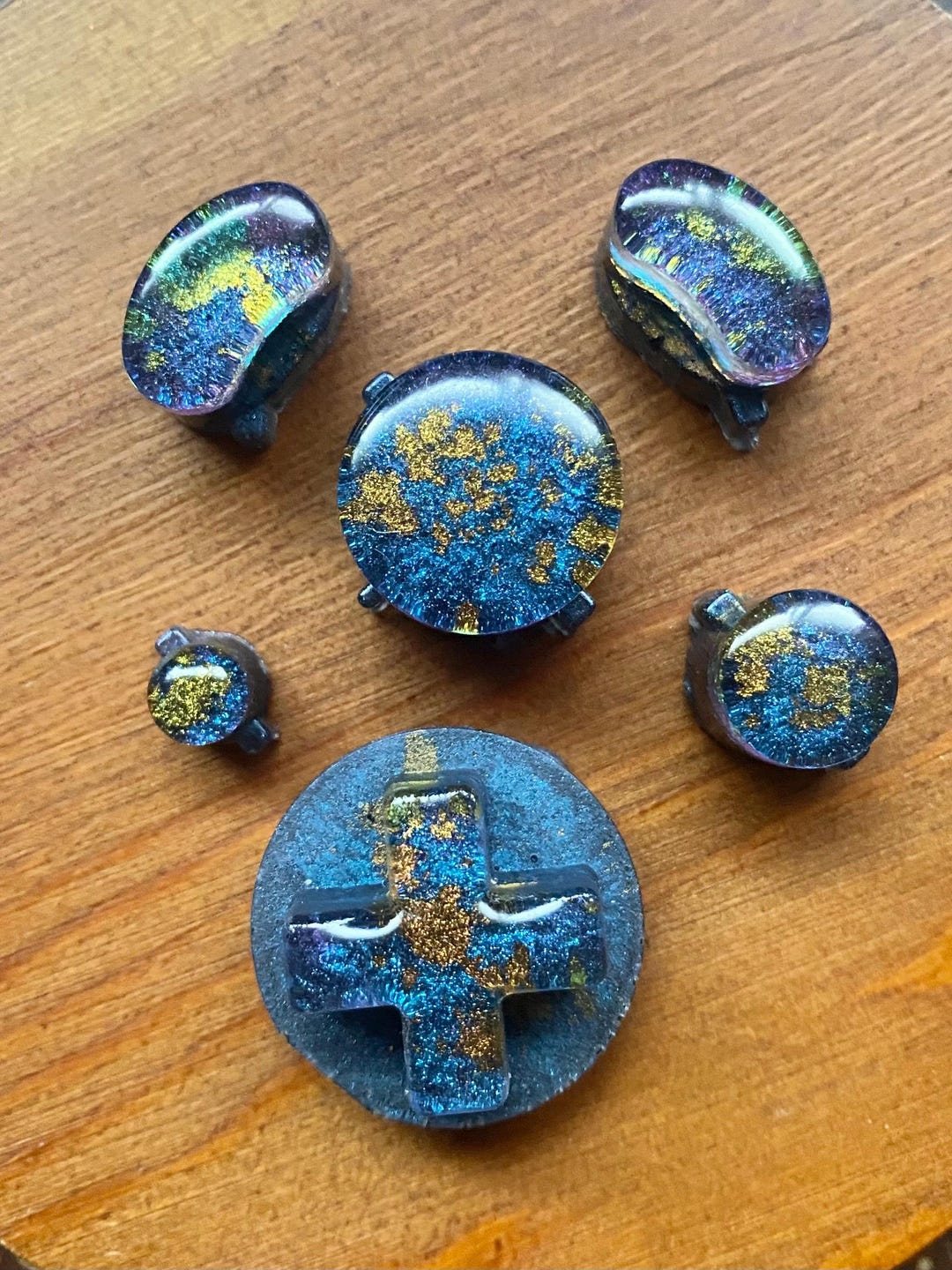 Bald Gamecube Controller Buttons | Bald Resin Gamecube Buttons | Bald ...