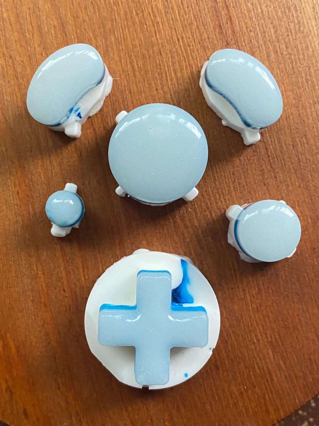 Bald Gamecube Controller Buttons Bald Resin Gamecube Buttons Bald Resin ...