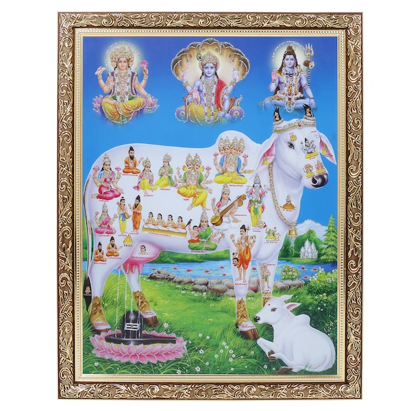 All Gods in One Frame Hindu - Etsy