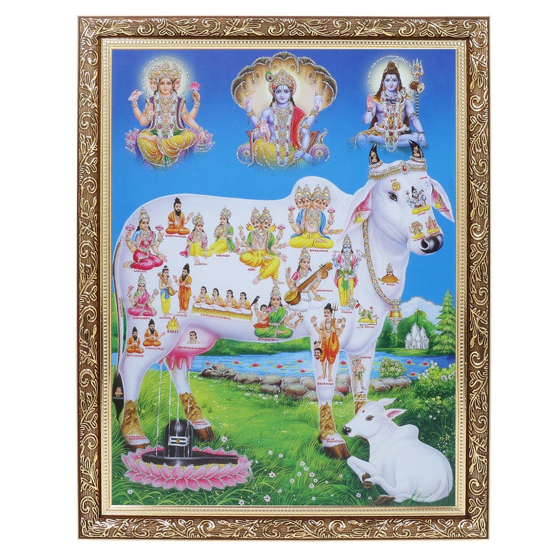 All Gods in One Frame Hindu - Etsy