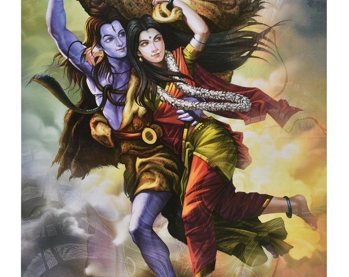 Ram Darbar With Surya Devta Painting Print Silver Zari Artwork - Etsy