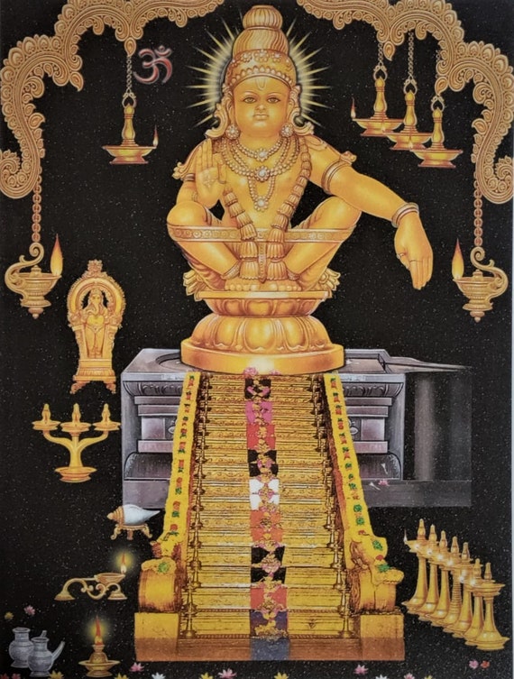 Sabarimala Ayyappa Temple 18 Steps