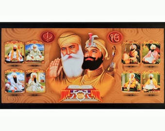 10 Gurus Poster - Etsy