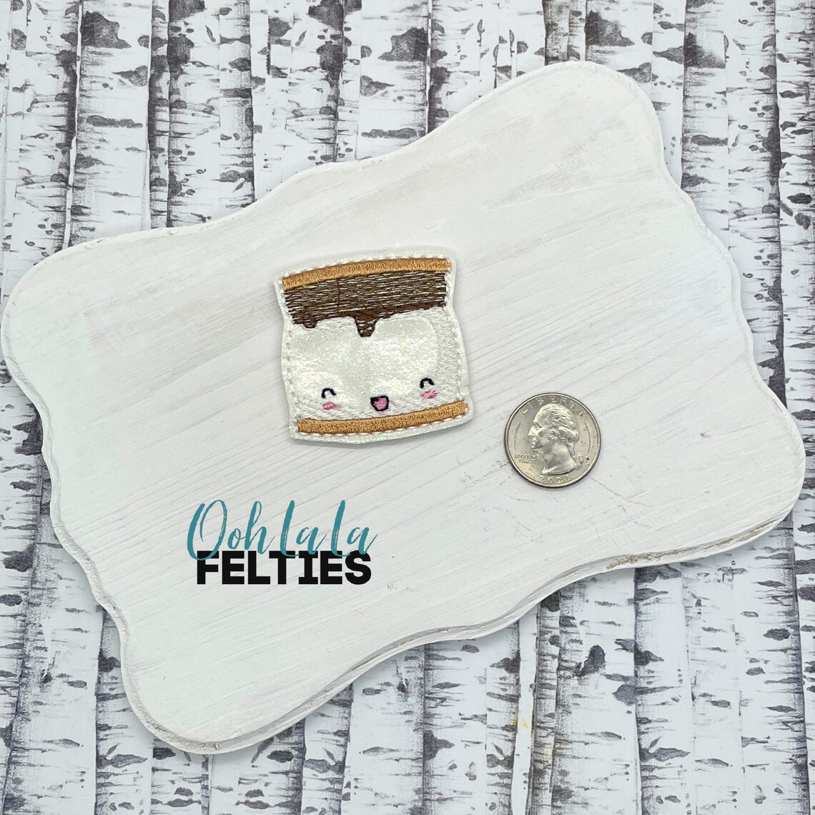 Smore Feltie Available in Felt and Vinyl - Etsy