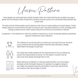 Unisex Oversize Hoodie, Sweatpants and Jogger Collection PDF Sewing ...