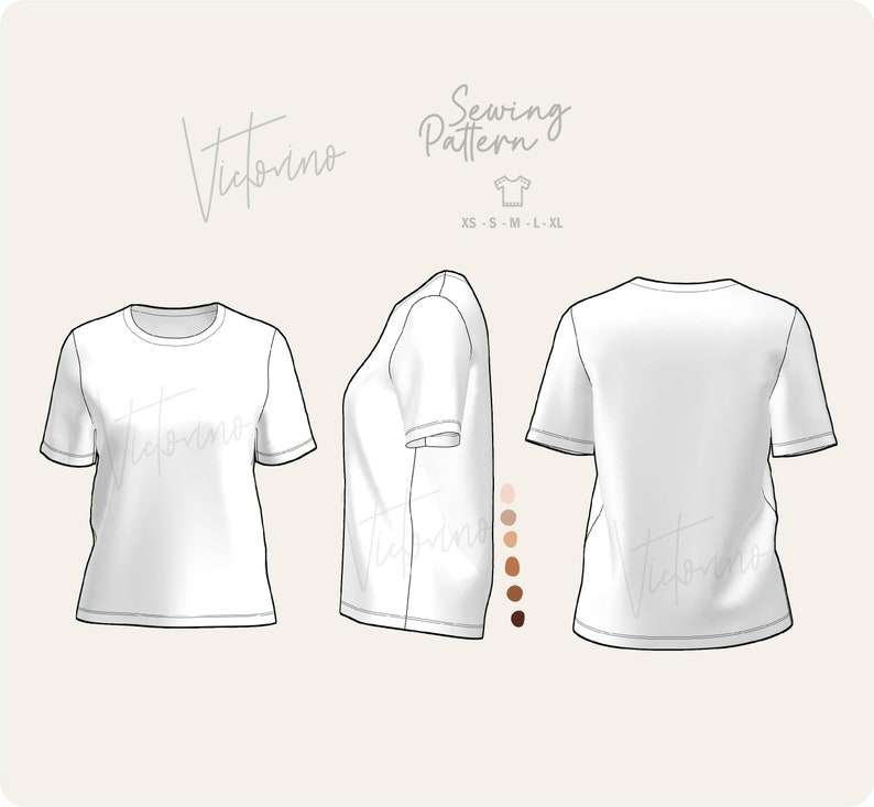 Old Money Style Outfit - PDF Sewing Pattern in All Sizes - Etsy