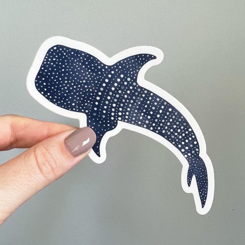 Sticker Whale - Etsy