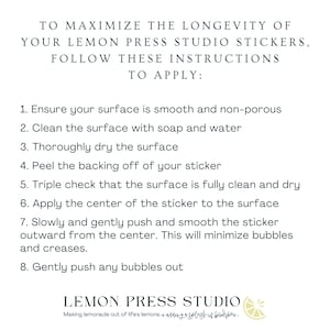 Long Sticker, White Line Art Sticker, Long Skinny Sticker for Water ...