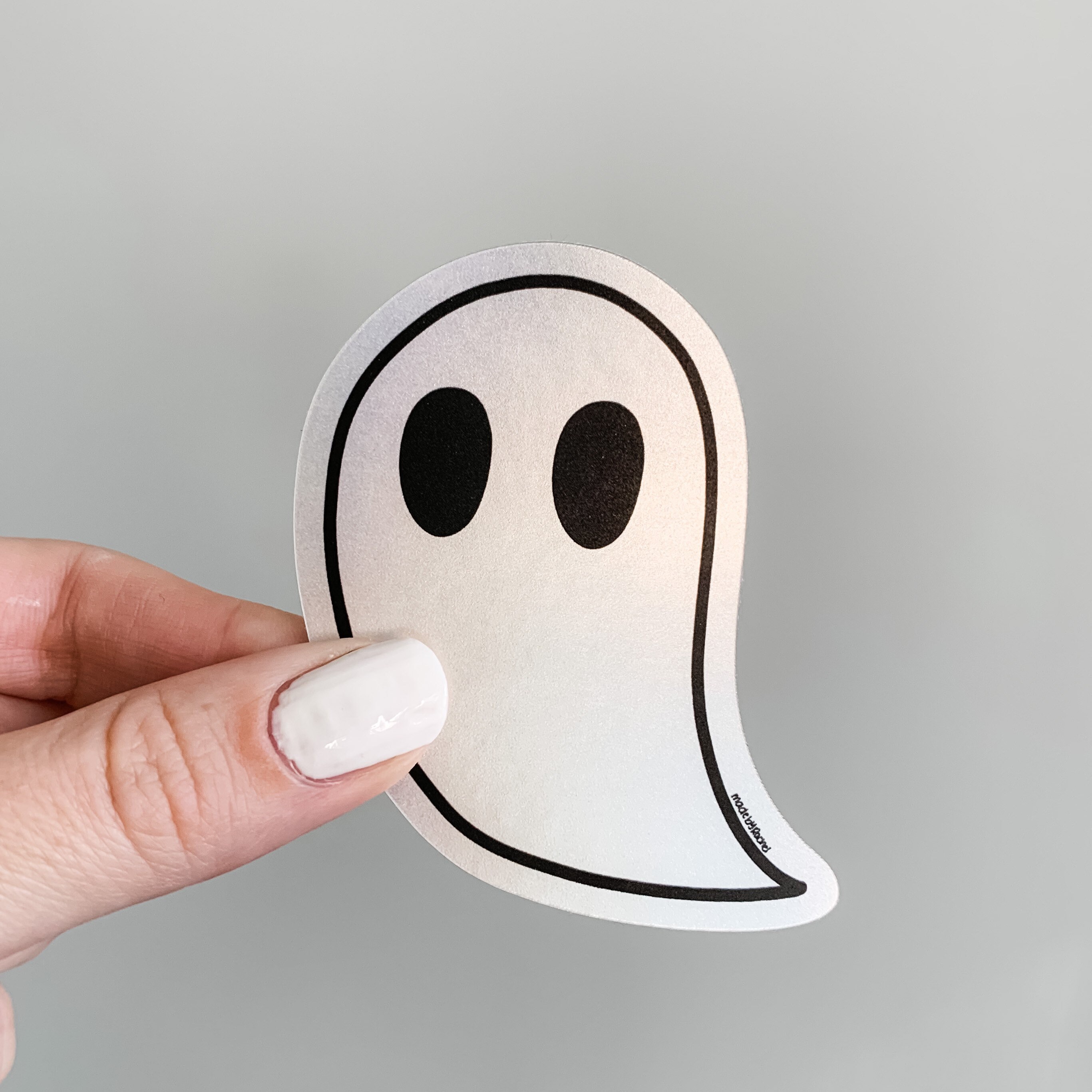 Ghost Sticker Holographic // Rainbow Holo Sticker Macbook - Etsy