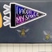 Mini Bee Sticker, Bumblebee Tiny Sticker, Transparent Mini Sticker ...