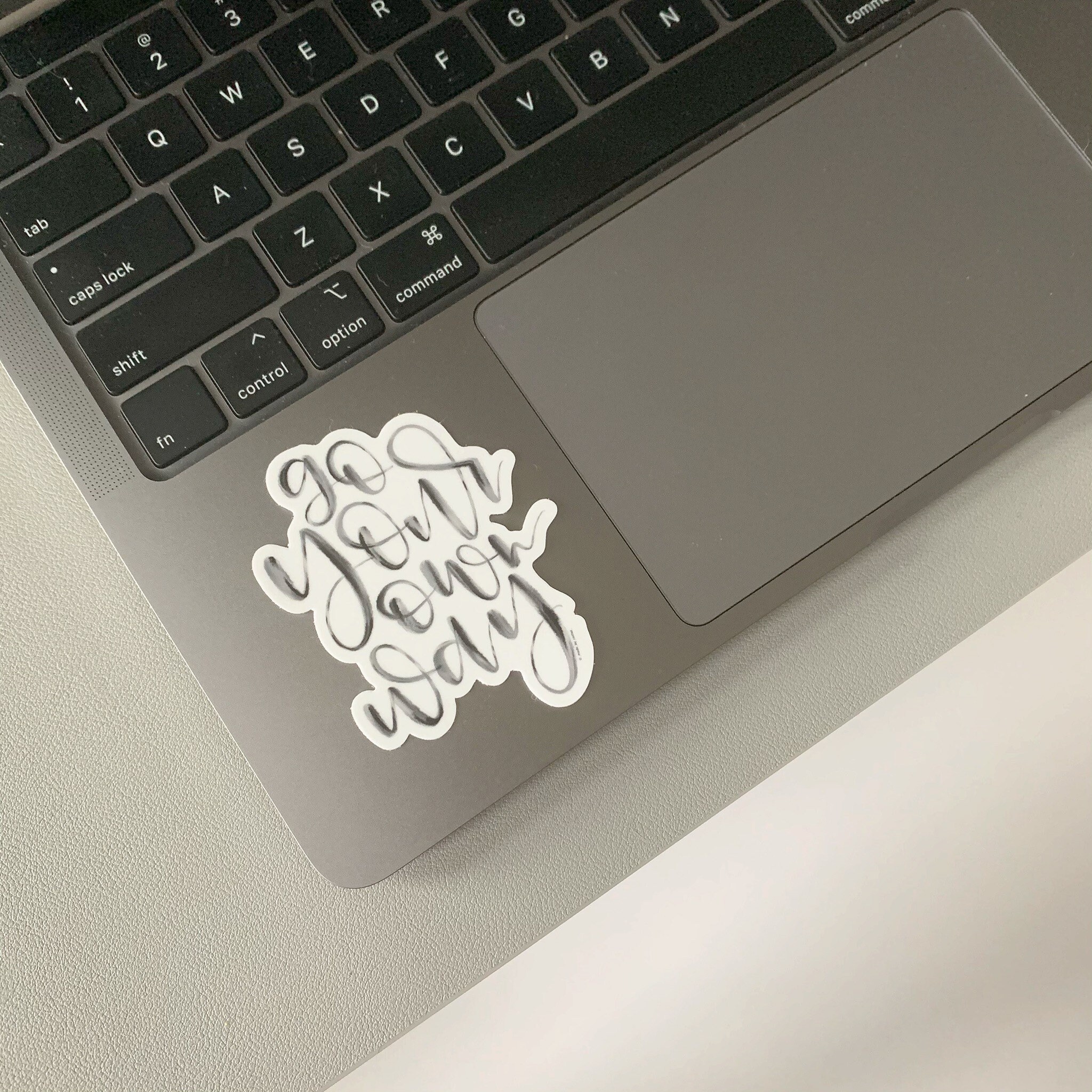 Go Your Own Way Laptop Sticker Free Spirit Motivational | Etsy