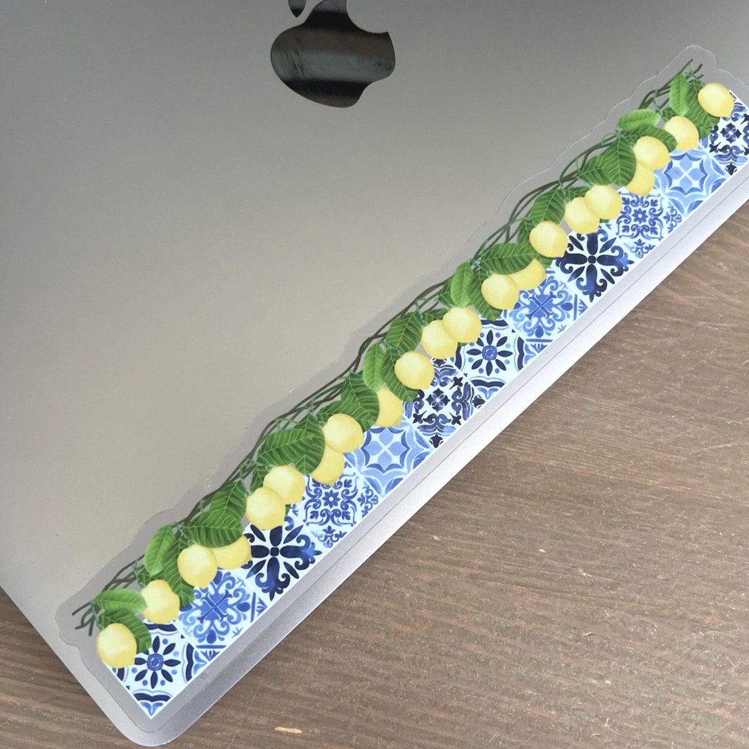 Italian Lemon Tile Sticker: Capri Summer Waterproof Long Wraparound ...