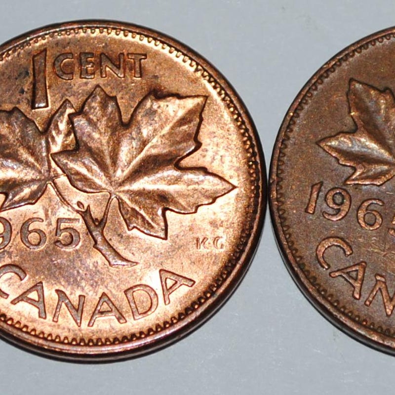 1965 Canada Penny - Etsy Canada