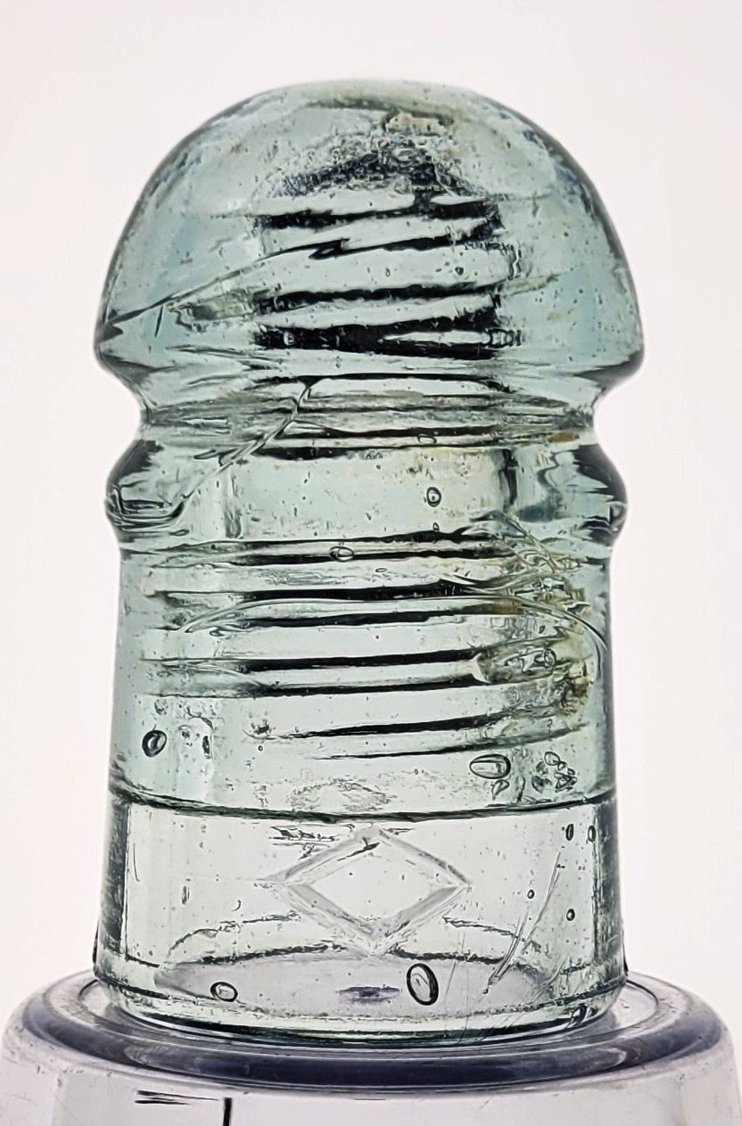 Antique Glass Pony Insulator - Diamond - Lot# 199 - Etsy