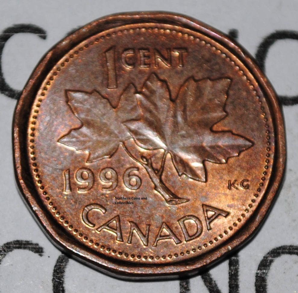 Canada 1996 1 Cent Copper Coin One Canadian Penny - Etsy
