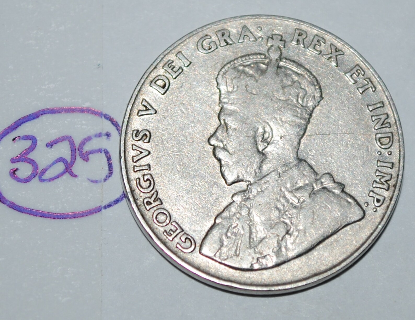 Canada 1929 5 Cents George V Canadian Nickel Lot 325 - Etsy