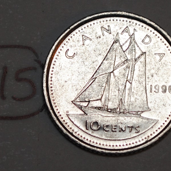 Canadian Dime - Etsy