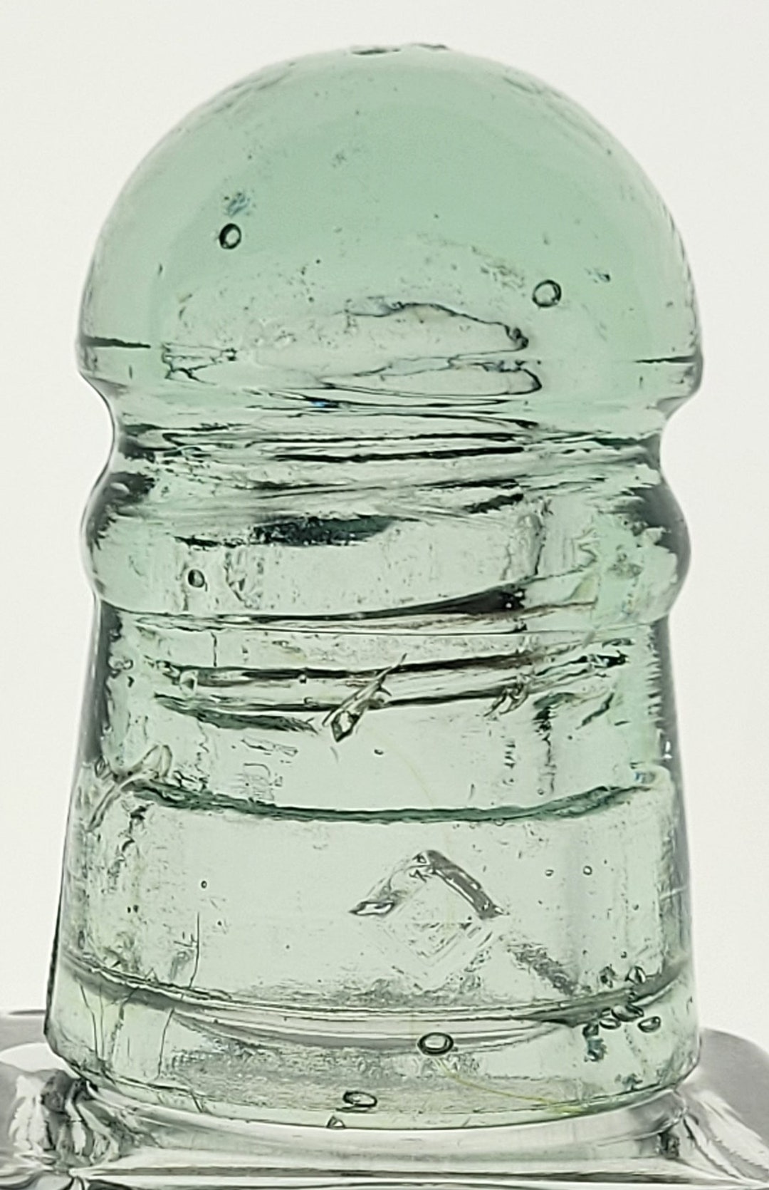 Antique Glass Pony Insulator - Solid Raised Diamond - Lot# 207 - Etsy