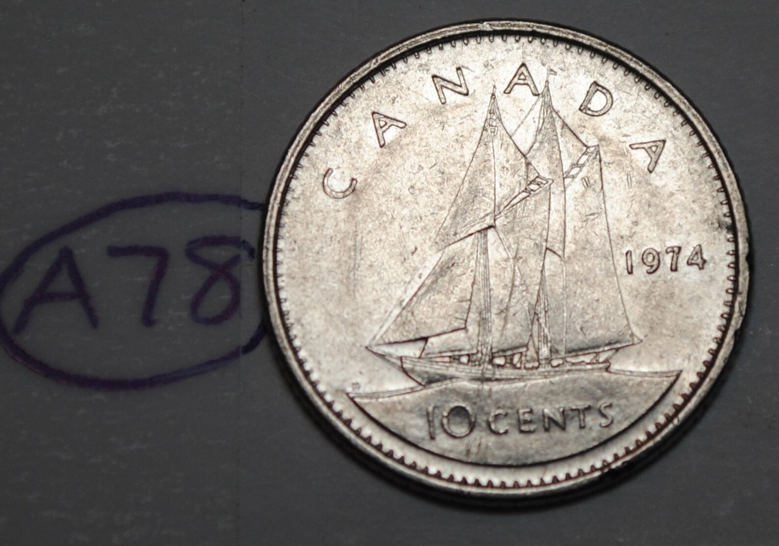 Canada 1974 10 Cents Elizabeth II Canadian Dime Lot A78 - Etsy