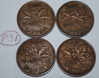 1943 Canadian Penny - Etsy