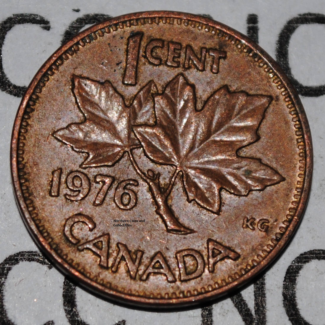 Canadian Penny 1976