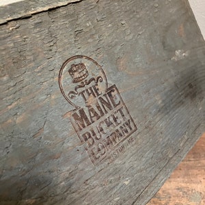 Vintage Wooden Box Garden Trug Rustic Wood Box for Christmas Display ...