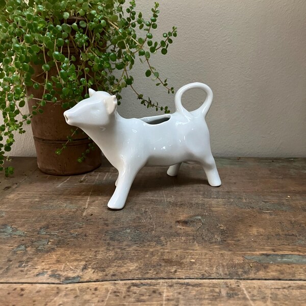 Cow Creamer Pitcher - Etsy