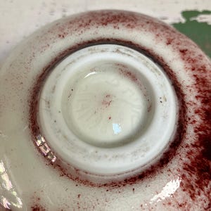 Handmade Ruby Red Glaze Bowl | Dated 2/14 Valentine's Day Bowl | Small ...